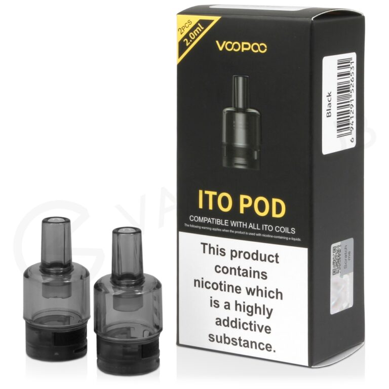 正版 VOOPOO ITO POD 2ML 空油倉 一盒2入 - DNA VAPE DNA蒸氣商城